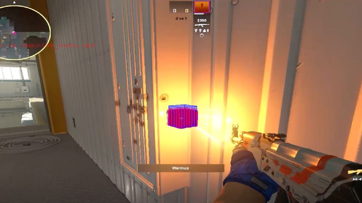 Best wall bang spots on Nuke in CS2