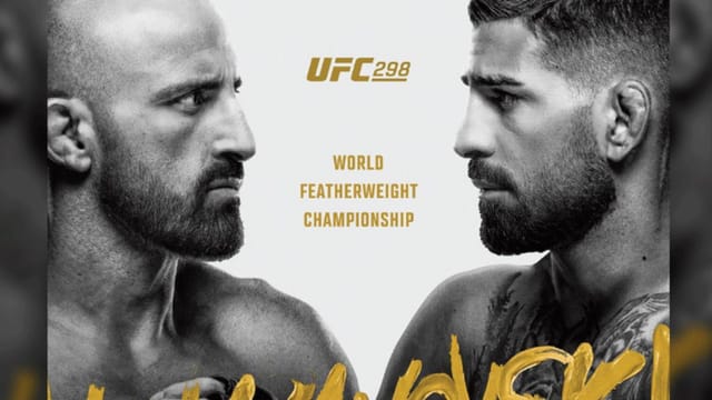 UFC 298 start time: UFC 298 full fight card details: Start time, venue ...