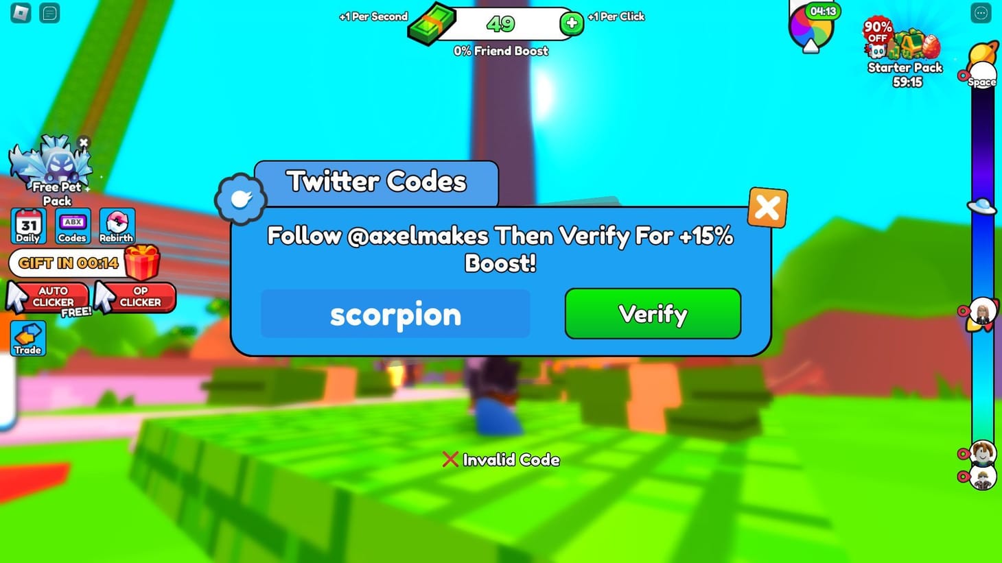 Get Richer Every Click Codes