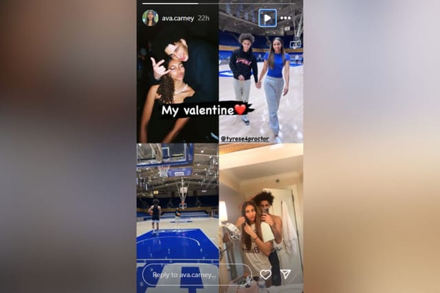 PHOTO: Duke guard Tyrese Proctor shares adorable snap with GF on ...