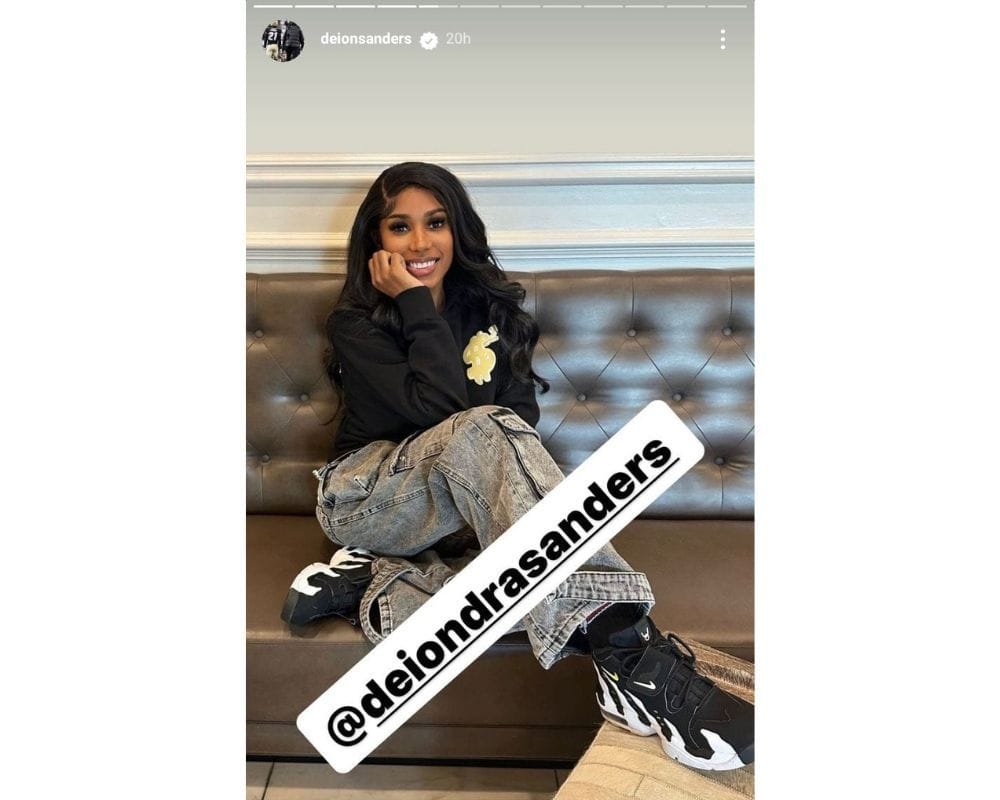 Deiondra Sanders: PHOTO: $45,000,000 worth Deion Sanders shares ...