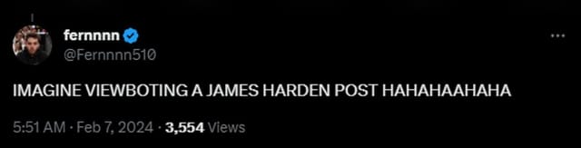 “Imagine view-botting a James Harden post” - Fans accuse N3on of ...