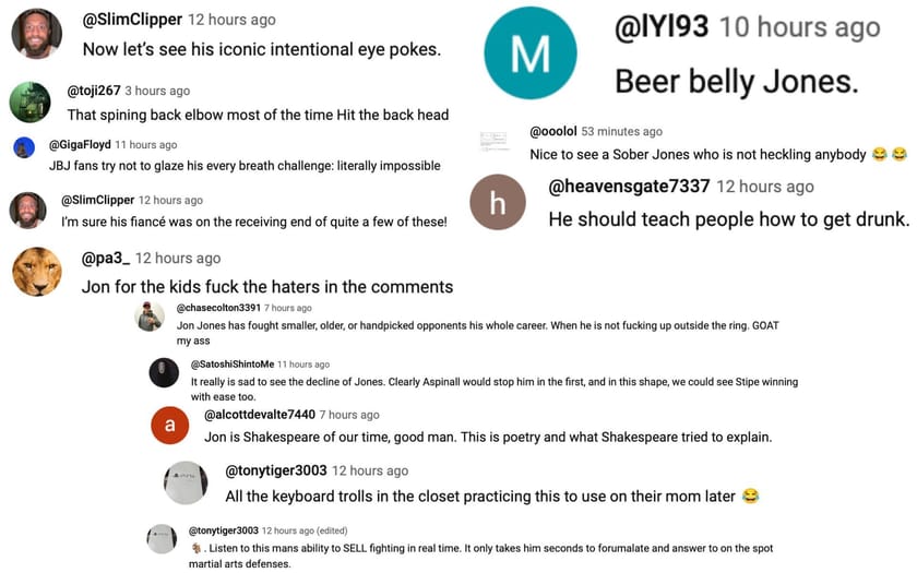 "Now let’s see his iconic intentional eye pokes" - Fans react as Jon ...