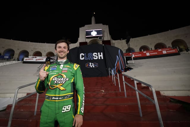 Daniel Suarez triumphs in the NASCAR Mexico Series race
