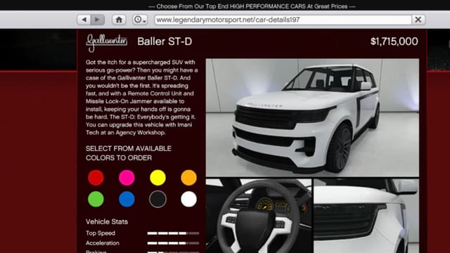 5 things about Gallivanter Baller ST-D that GTA Online players must know
