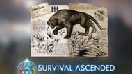 ARK Survival Ascended Sabertooth taming guide
