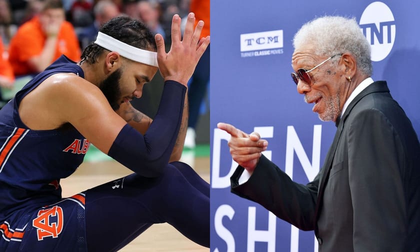 "When you're famous they let you do it": Johni Broome's awkward hand ...