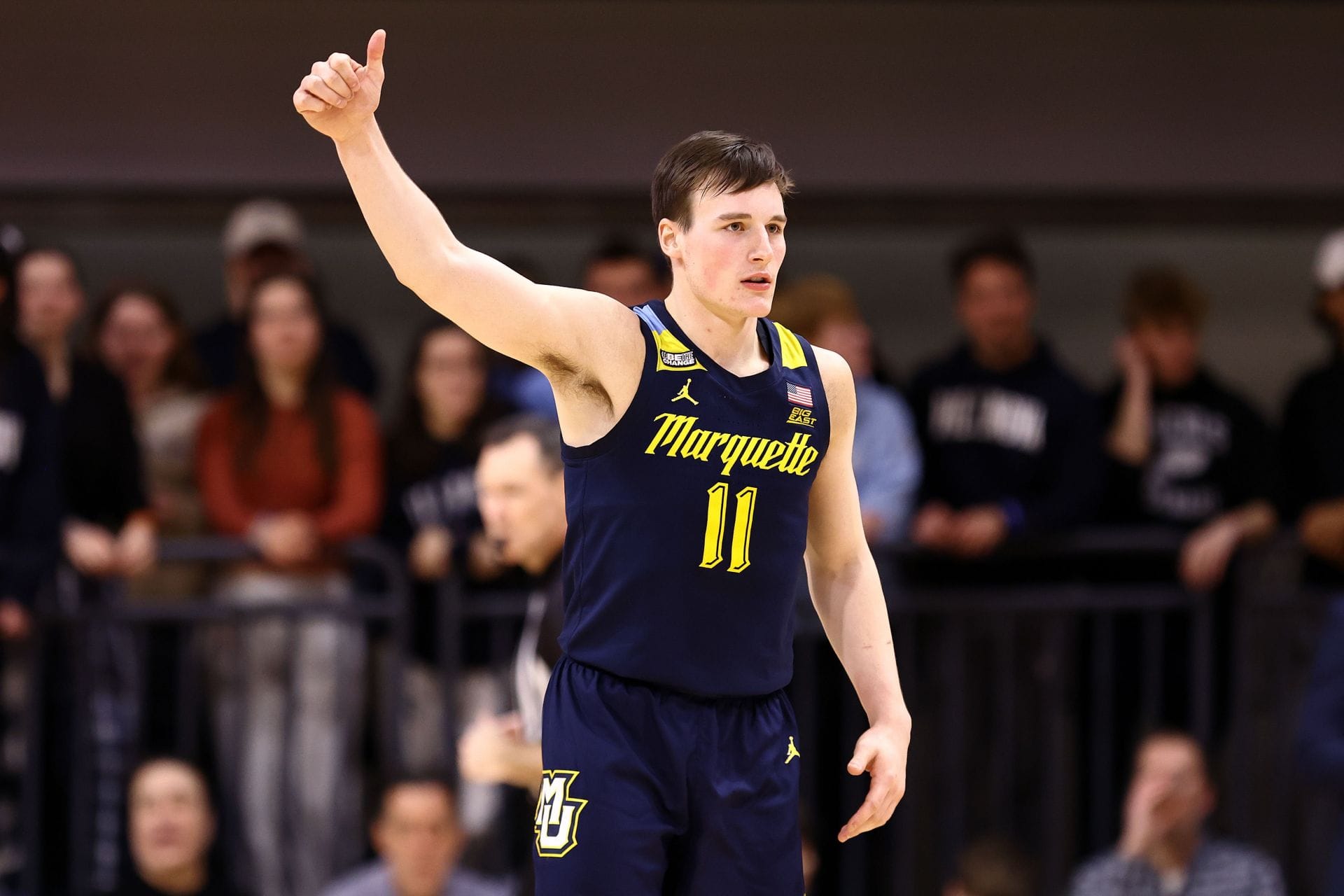 Watch: Tyler Kolek's cold-blooded 3-pointer propels Marquette to 8-game ...