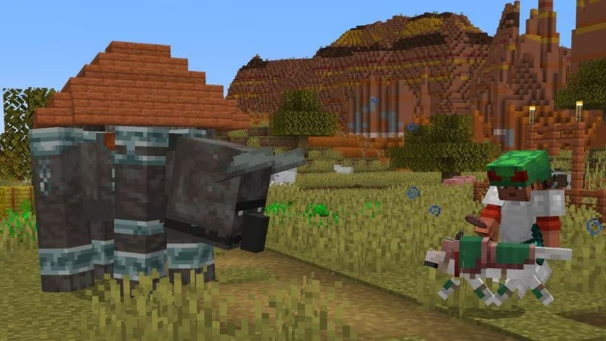Minecraft's upcoming wolf armor is now stronger than netherite armor