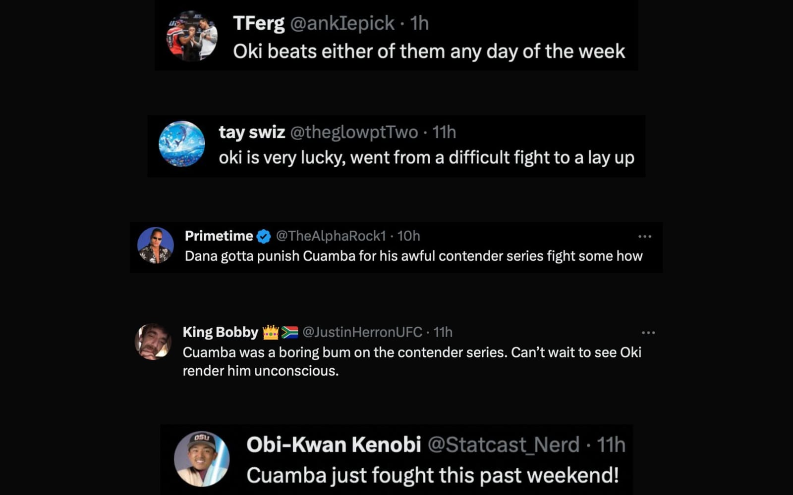 Who is Timothy Cuamba? Fighter replaces Damir Hadzovic at UFC Vegas 86