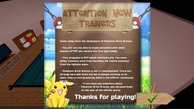 Project Bronze Forever Brick Bronze: Starter Pokemon Training Guide and ...