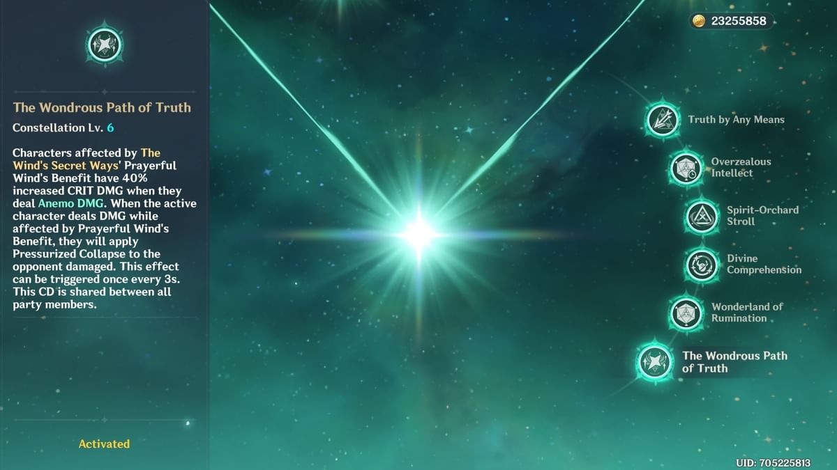 Genshin Impact Faruzan build for C0 to C6 Constellations