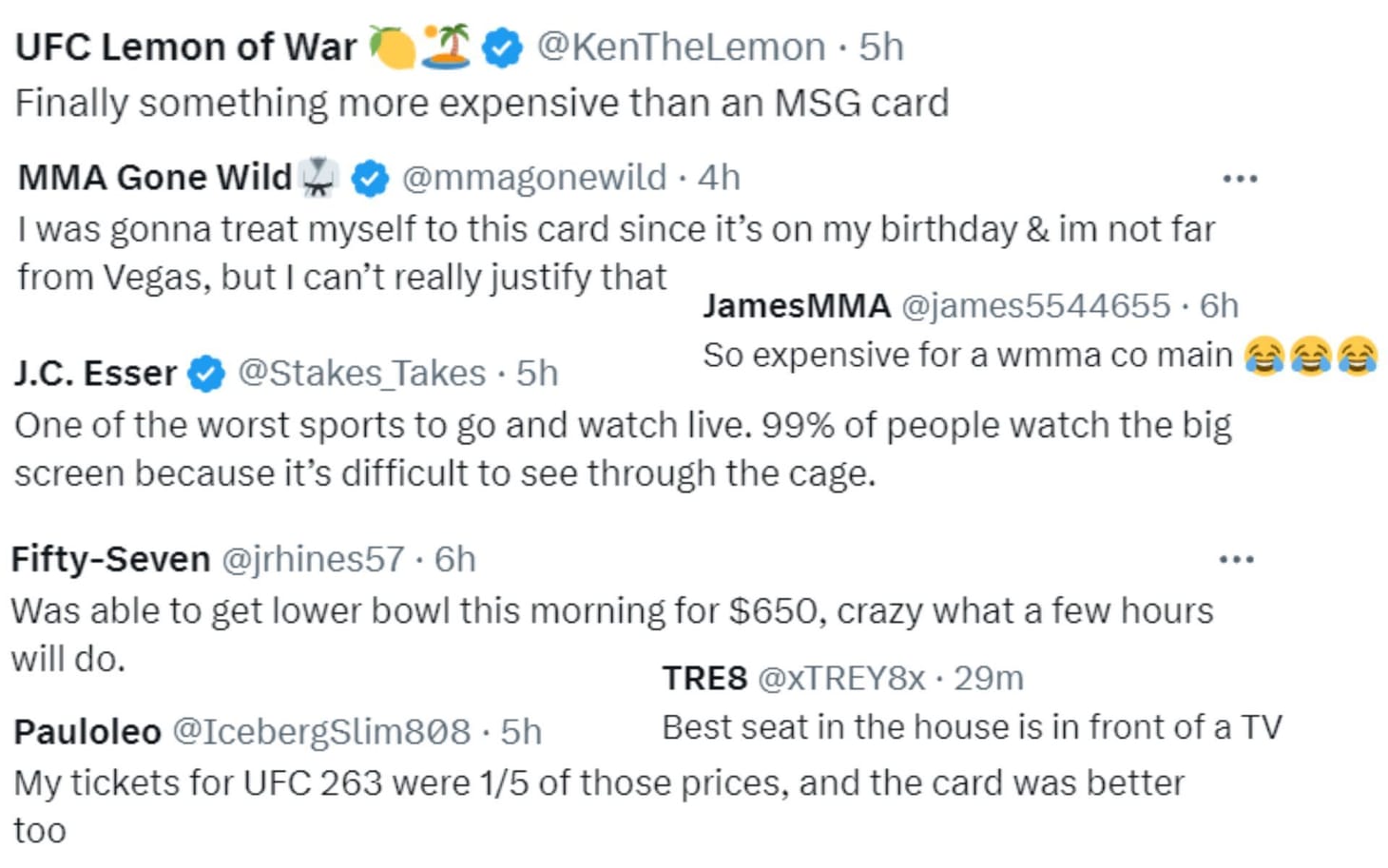 UFC 300 ticket presale: UFC 300 ticket presale prices send fans into a ...