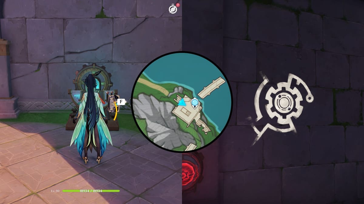 Genshin Impact Cipher letter locations for hidden Fontaine achievement