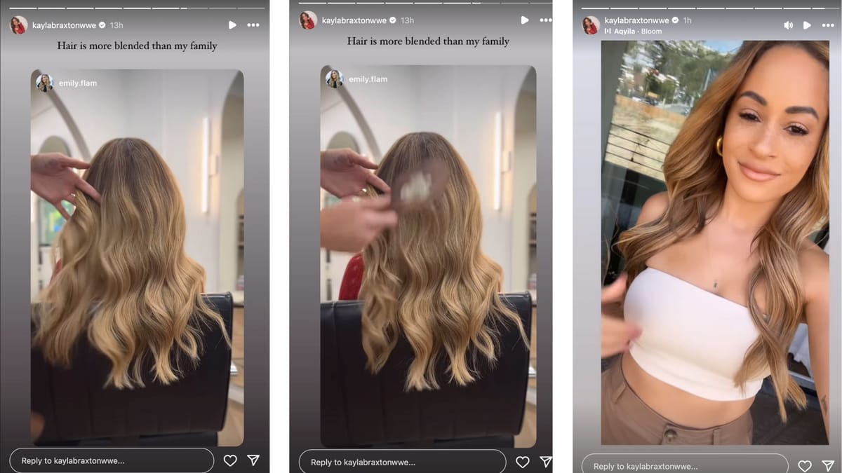 Kayla Braxton shows off stunning new look ahead of WWE SmackDown