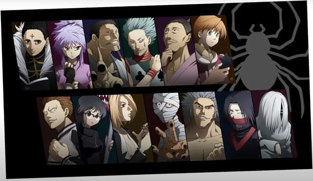 Who are the members of Phantom Troupe in Hunter x Hunter?