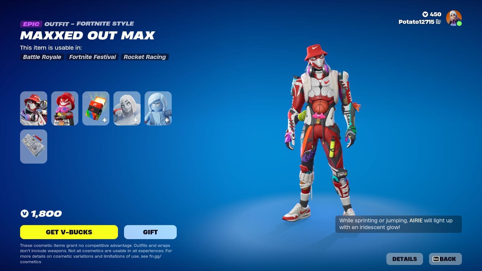 How to get Maxxed Out Max and Airie Skins in Fortnite