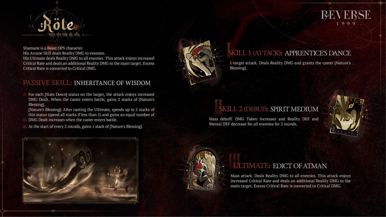 Best Reverse 1999 Shamane build