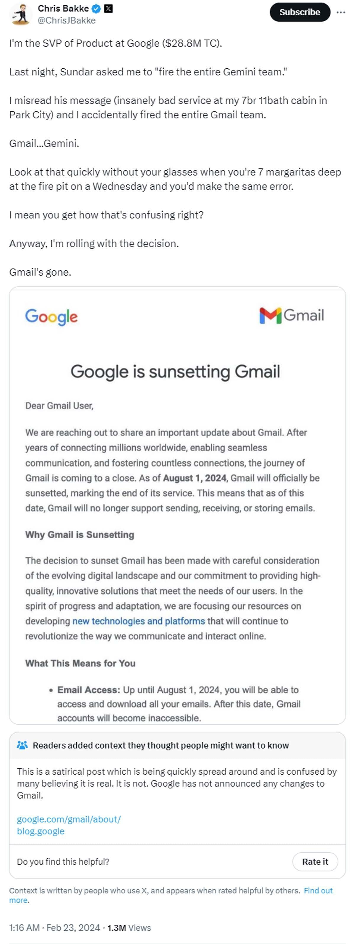 Gmail: Is Gmail shutting down? Viral claim explored amid Google's ...