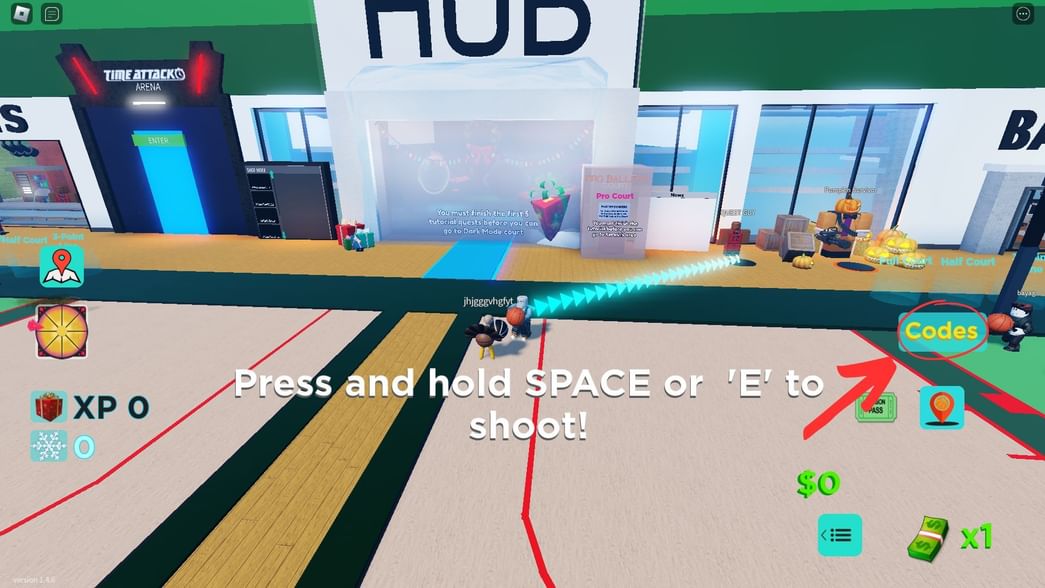 Dunking Simulator codes (2024)