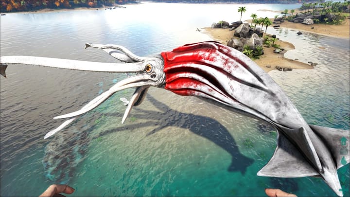 Ark Survival Ascended Tusoteuthis taming guide