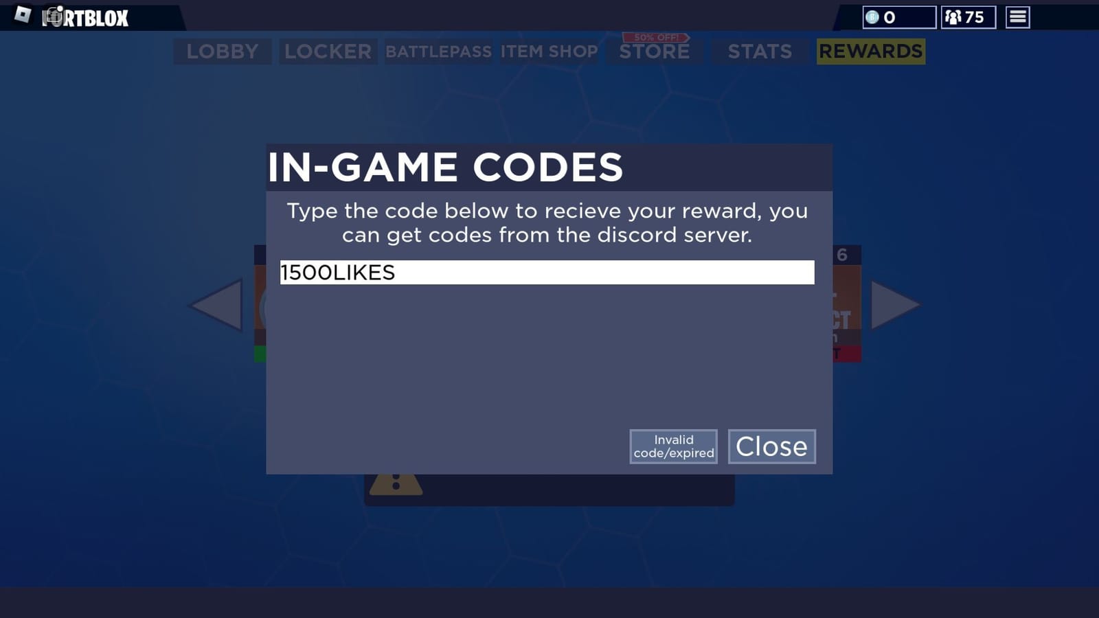 Fortblox codes