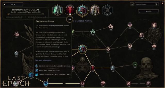 How to respec in Last Epoch? Skill and passive respec options explained