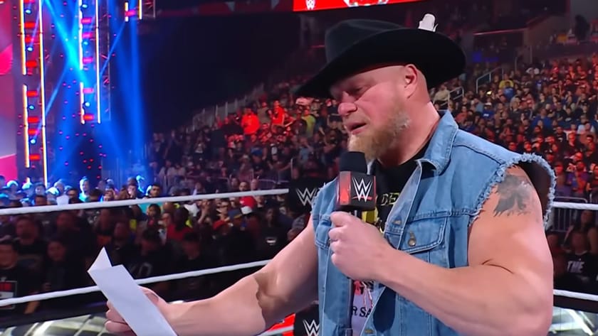 [WATCH] WWE veteran seemingly taken aback by Brock Lesnar's alleged ...