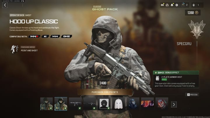 All Ghost Operator skins in Modern Warfare 3 and Warzone: How to unlock ...