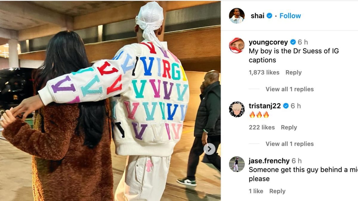 “Dr Seuss of IG captions”: Shai Gilgeous-Alexander’s ‘Not happy with 2 ...