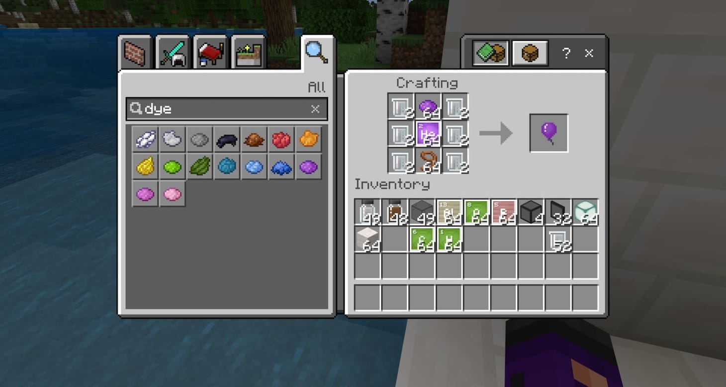 All Minecraft Education Edition recipes