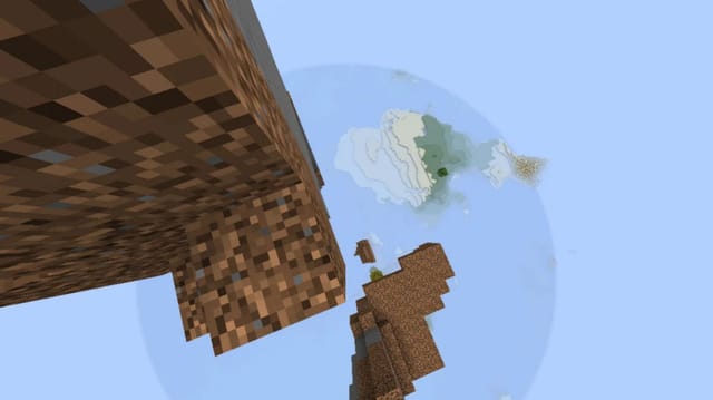Minecraft player shares bizarre spawn location in a hardcore world ...