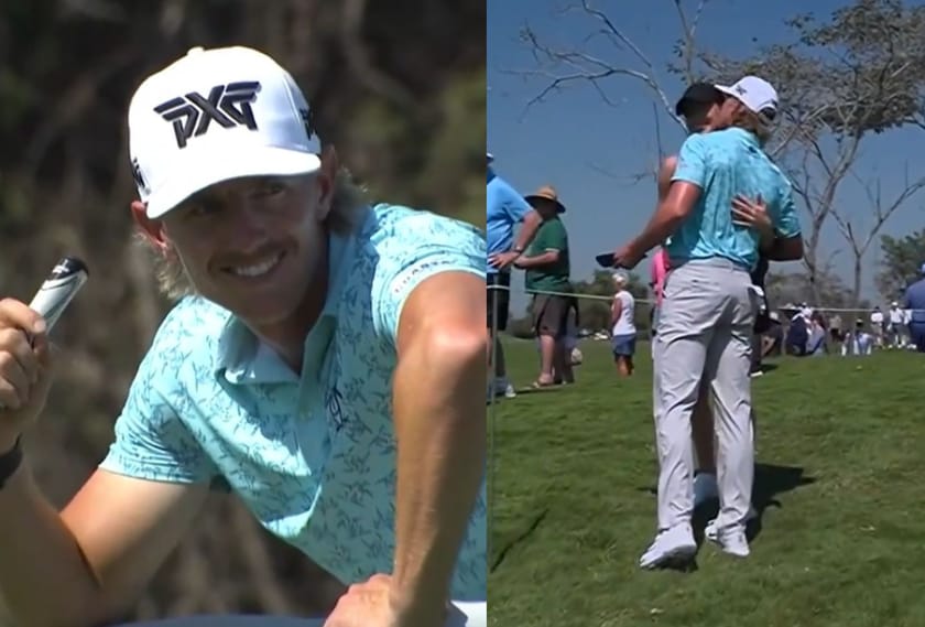 WATCH: Jake Knapp’s girlfriend flies from Canada to support him at the ...