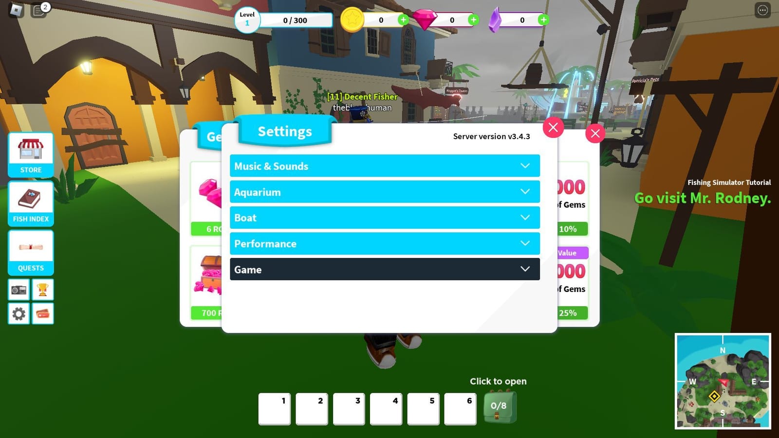 Fishing Simulator codes