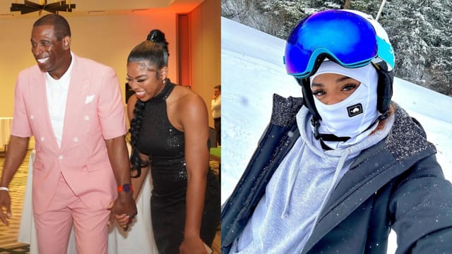 Deion Sander's daughter Shelomi Sanders shows off her electrifying ...