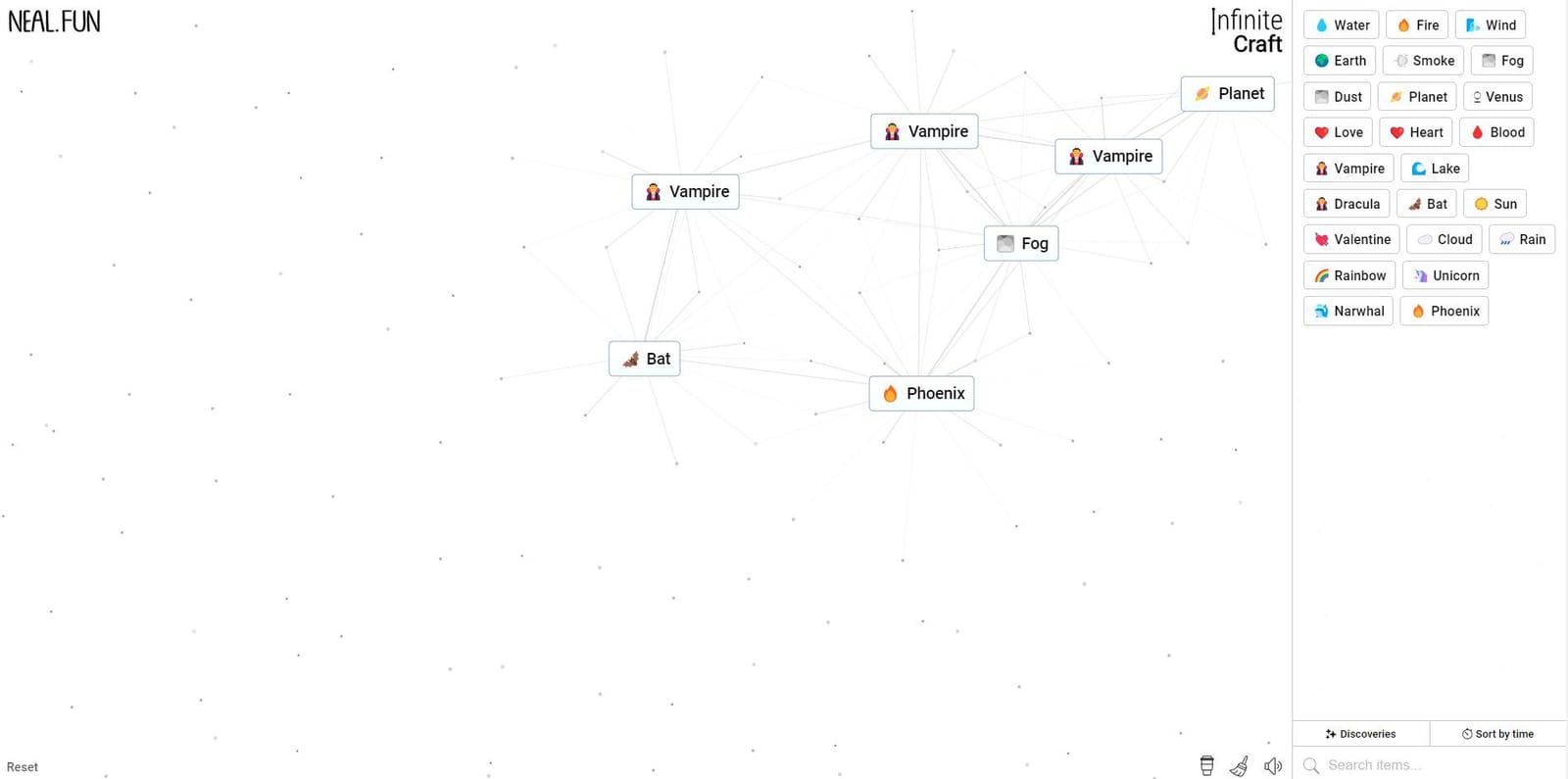 How to make blood in Infinite Craft