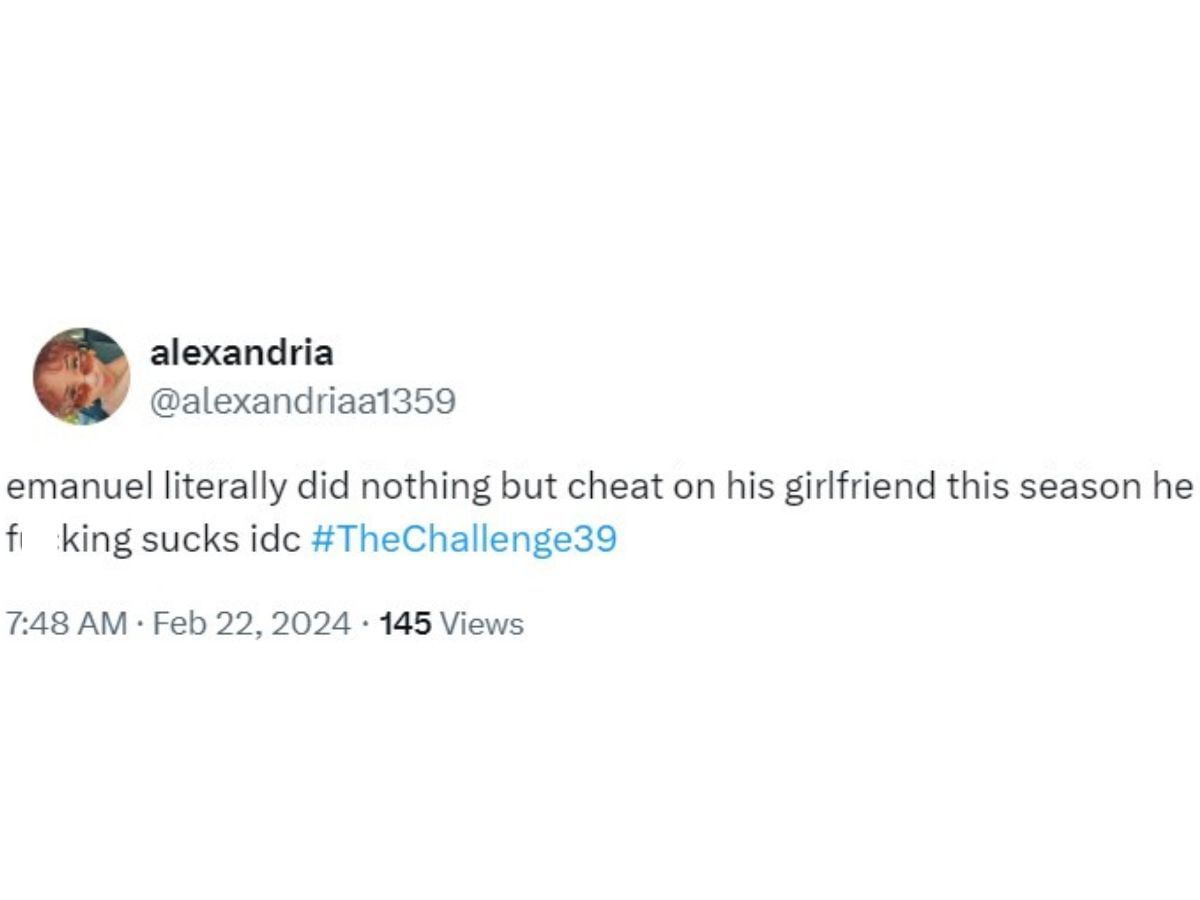 "He f**king sucks idc": The Challenge fans slam winner Emanuel Neagu ...