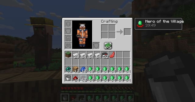What does Hero of the Village mean in Minecraft?