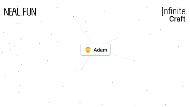 How to make Adam in Infinite Craft