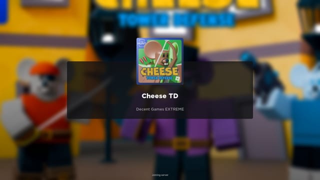 Cheese Tower Defense - Roblox The Hunt: First Edition