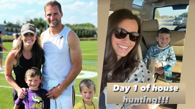 Kirk Cousins and wife Julie go house hunting after QB's $180,000,000 ...