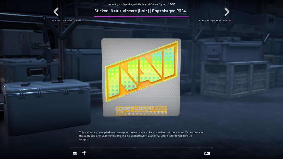 All PGL CS2 Major Copenhagen stickers