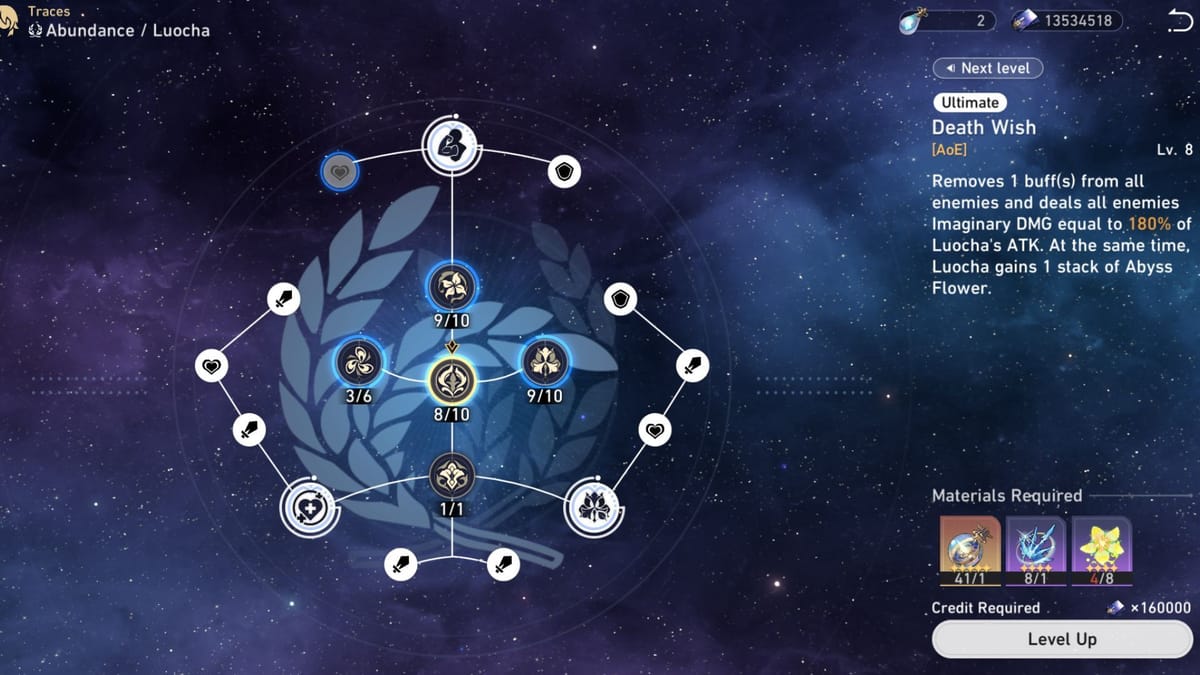 Luocha: How to play Luocha in Honkai Star Rail: Stats priority and team ...