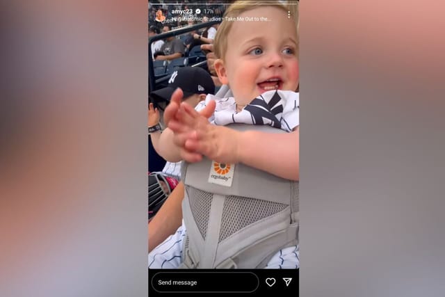 Yankees ace Gerrit Cole's wife Amy captures precious scenes of toddler ...