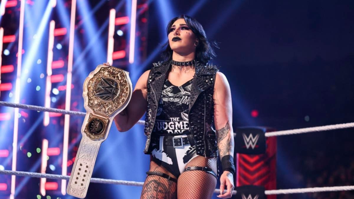 Rhea Ripley breaks character and sends a motivational message to the WWE Universe