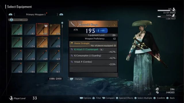 Best early game build in Rise of the Ronin