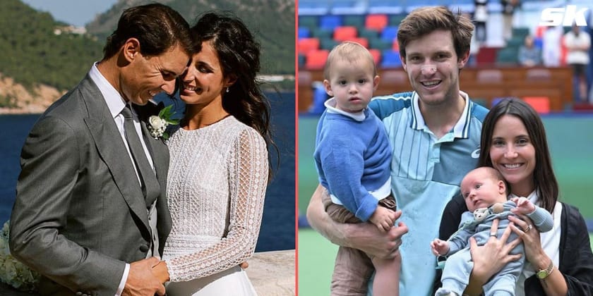 Rafael Nadal's wife Maria Francisca Perello & Nicolas Jarry's wife ...