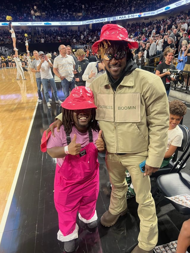 IN PHOTOS: Former SB champ Antonio Brown crashes UCF vs Houston game ...