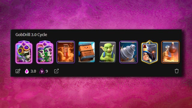 Best Clash Royale decks with Goblin Drill