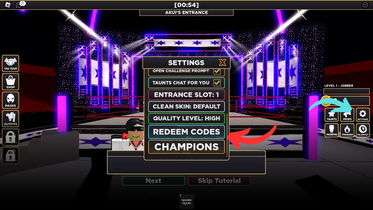 Roblox WWE 2K23 Codes